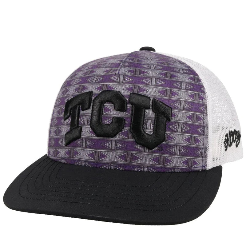PURPLE TCU HAT (AZTEC DESIGN) – Rhinestone Divaz